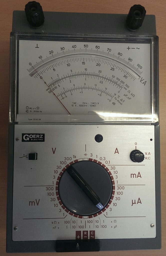 Vielfachmessgerät | Ingmar's Retroblog